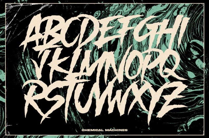 Ultimate Horror Retro Font Otf/ttf File Format - Etsy