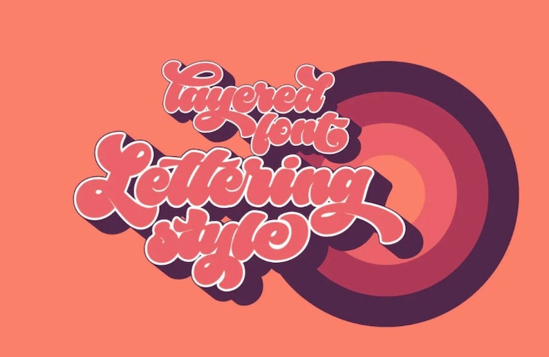 Retro Bold Script Font - Etsy