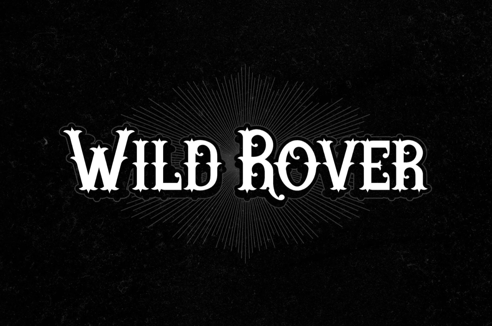 Vintage Wild Rover Tattoo/sports Font - Etsy