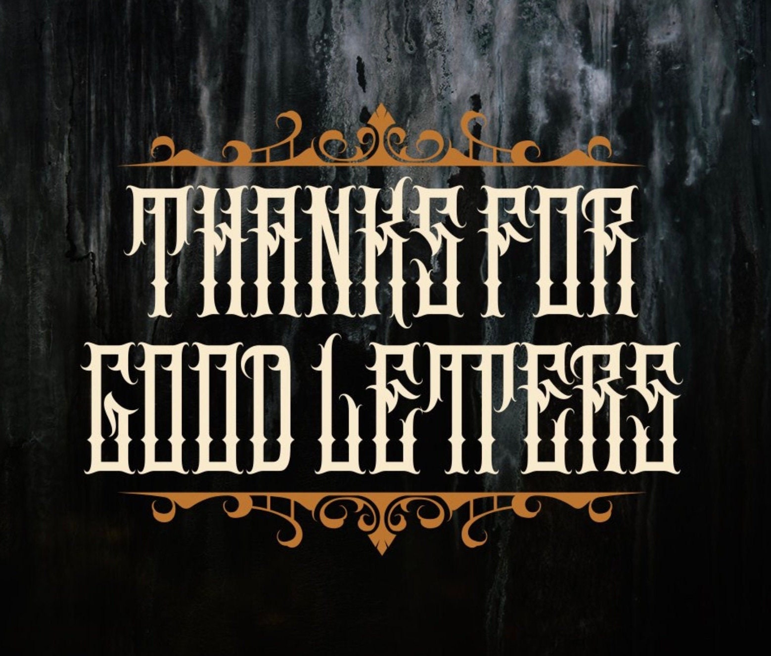 Various Premium Tattoo Font Set - Etsy