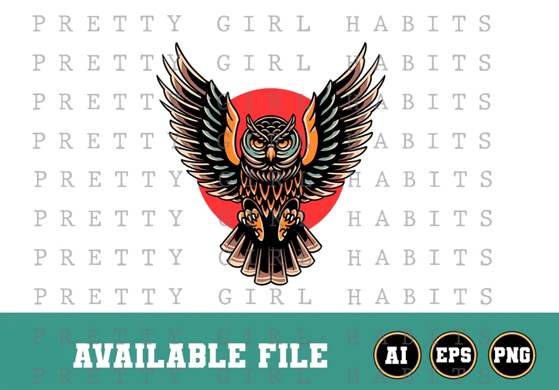 Traditional Owl Design