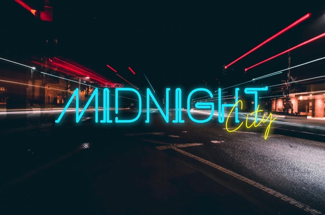 Neoncity Bold & Fresh Font With A Vintage Feel OTF TTF NEON Font - Etsy