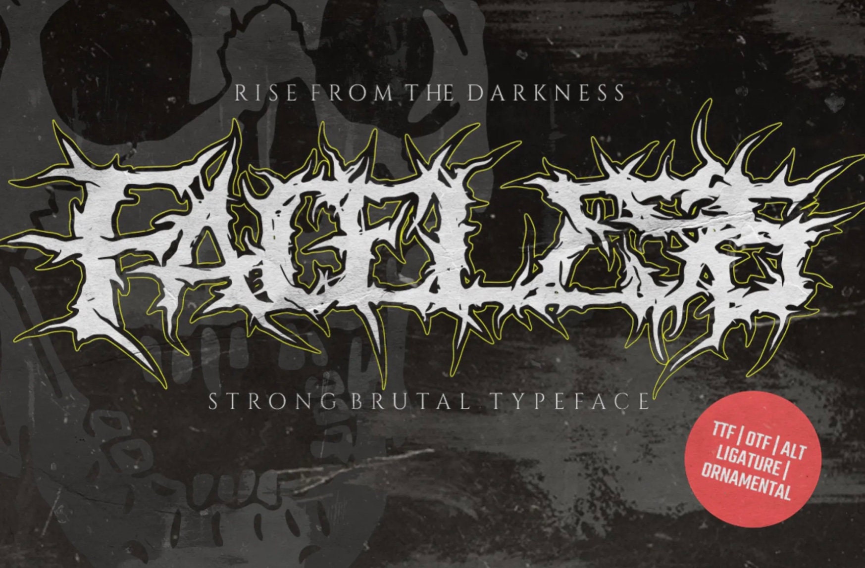 Deathcore Font