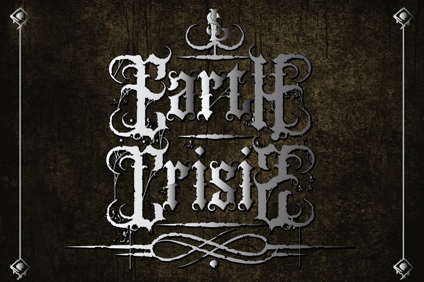 Black Metal Font Twisted Letters Wicked Style OTF,TTF,WOFF - Etsy