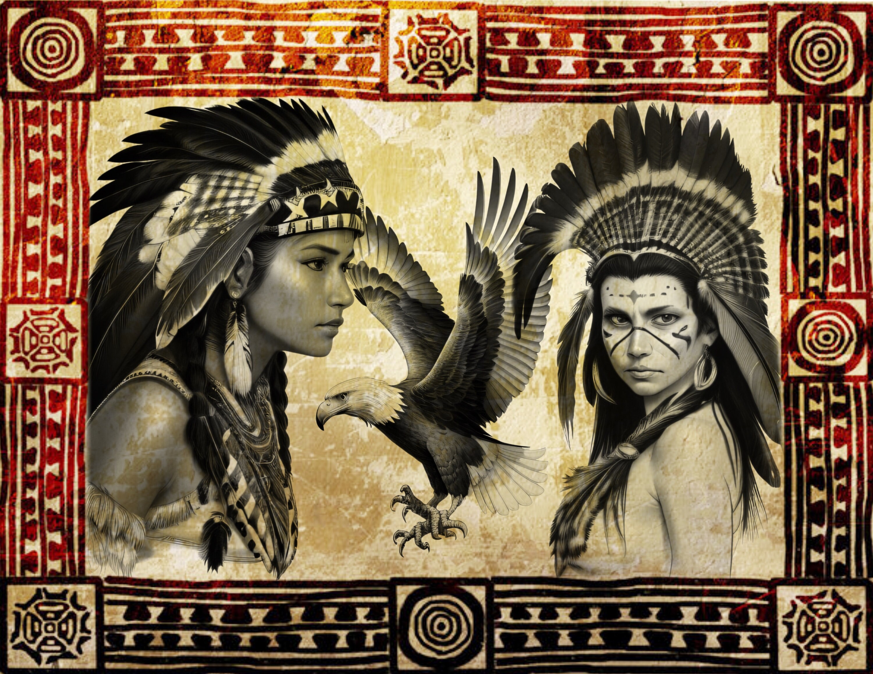 NEW!!! Procreate Stamps! Tattoo Designs! Native American Indian Stamps ...