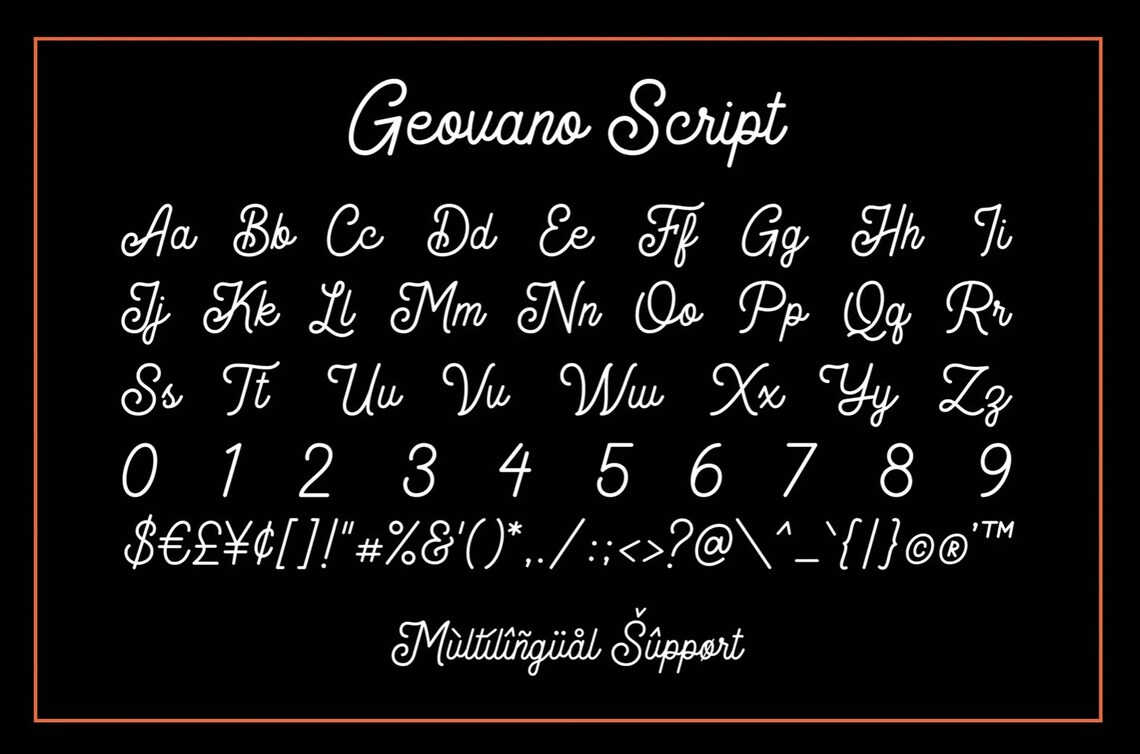 4 Styles Display Font Vintage Letters and More - Etsy