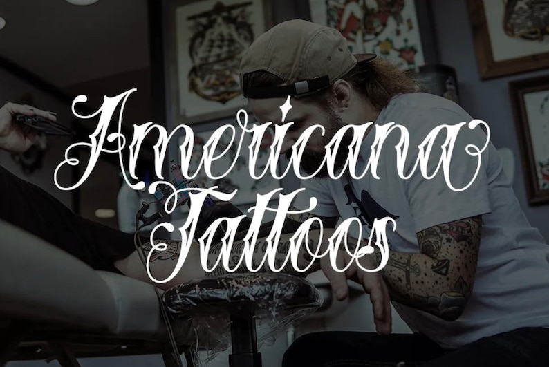 NEW Chicano Script Cursive Swirls Included otf & Ttf File - Etsy