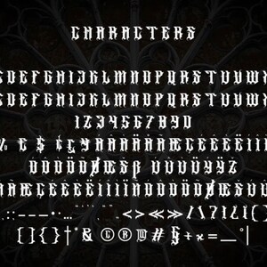 Mayhem Tattoo Font West Coast Font - Etsy