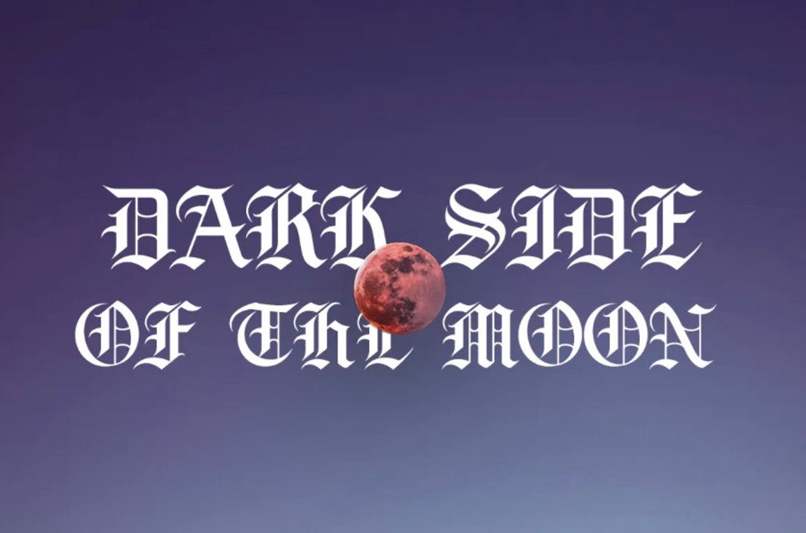 NEW broken Chains Font Blackletter Mixed With Modern Style Old English ...