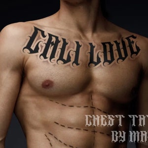 Mayhem Tattoo Font West Coast Font Etsy