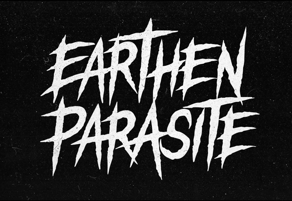 Earthen Parasite Horror Font - Etsy