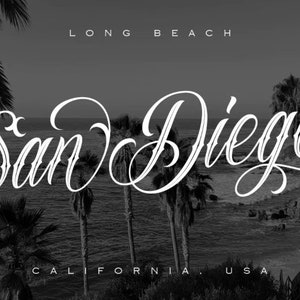 Bandito Cursive Fonts Including Swashes OTF TTF File - Etsy