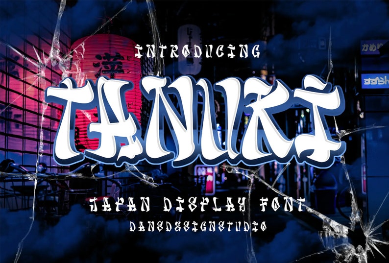 NEW!!! Tanuki Japanese Font Tattoo/flyer/logo/t-shirt Ideas!!! - Etsy