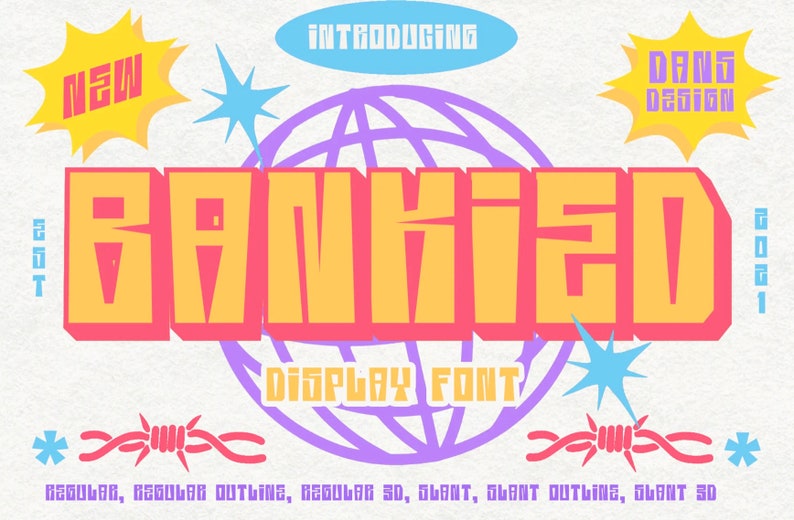 West Coast Block Letters Chicano Street Font - Etsy