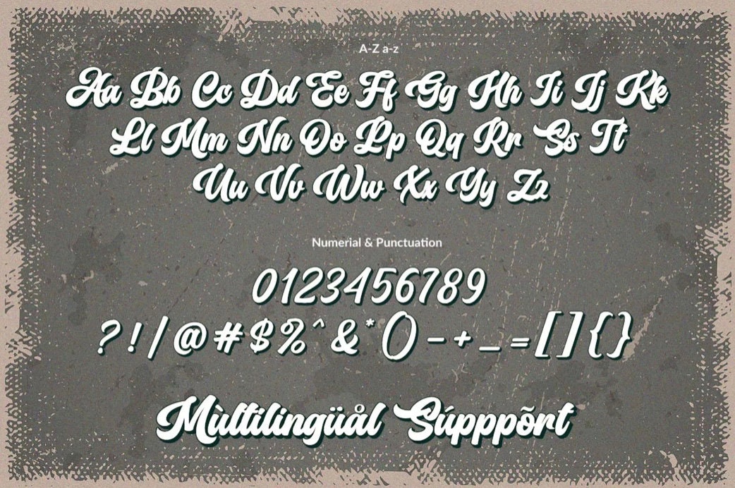 Masterday Font Urban Retro Font Style Otf, Ttf, Woff - Etsy