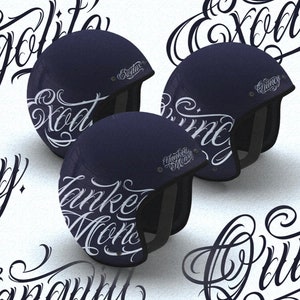 ALEVATTROS Tattoo Style Script Otf/ttf Fancy Script Tattoo - Etsy