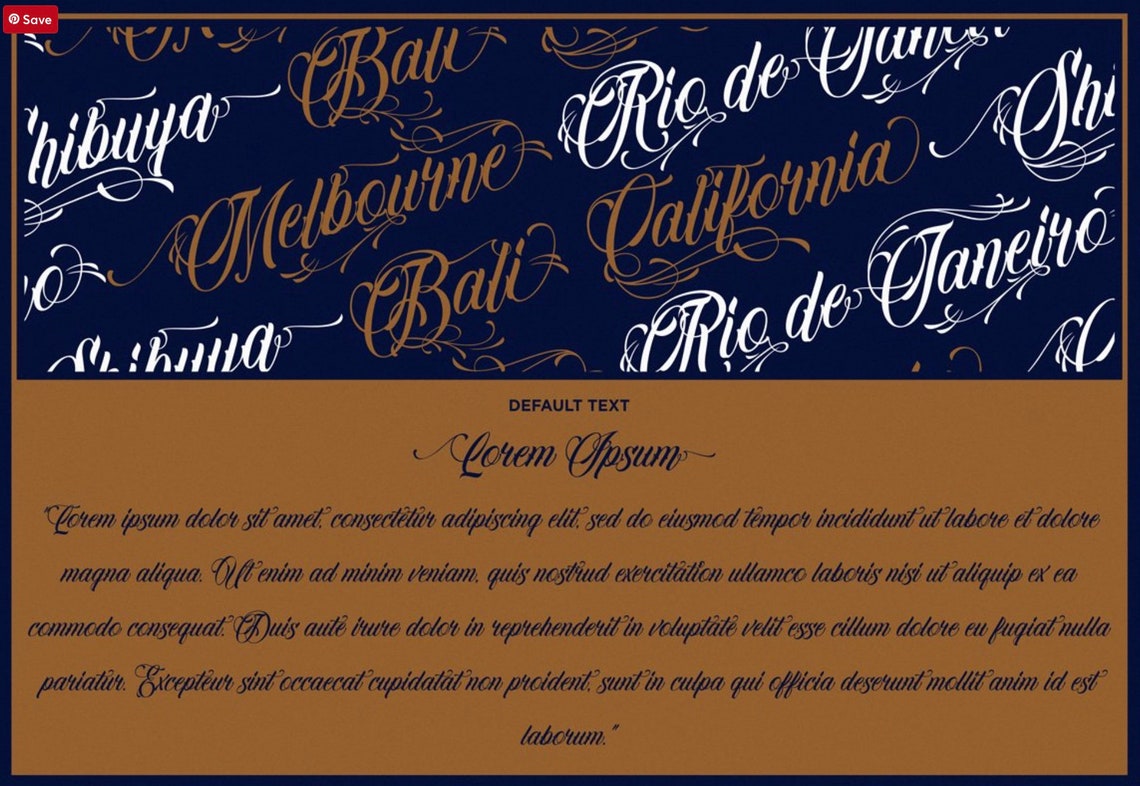 Cursive Tattoo Font Chicano Letters for Adobe Illustrator ONLY - Etsy