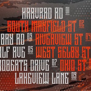 GRVS Wrecked Havoc Font Otf Tattoo Font - Etsy