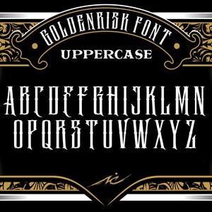 Tattoo Font *chicano Style Letters *procreate - Etsy