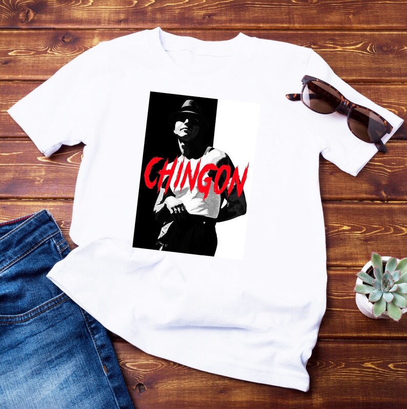 PNG / JPEG Chicano CHINGON T-shirt Design, Scarface Remix Illustration ...