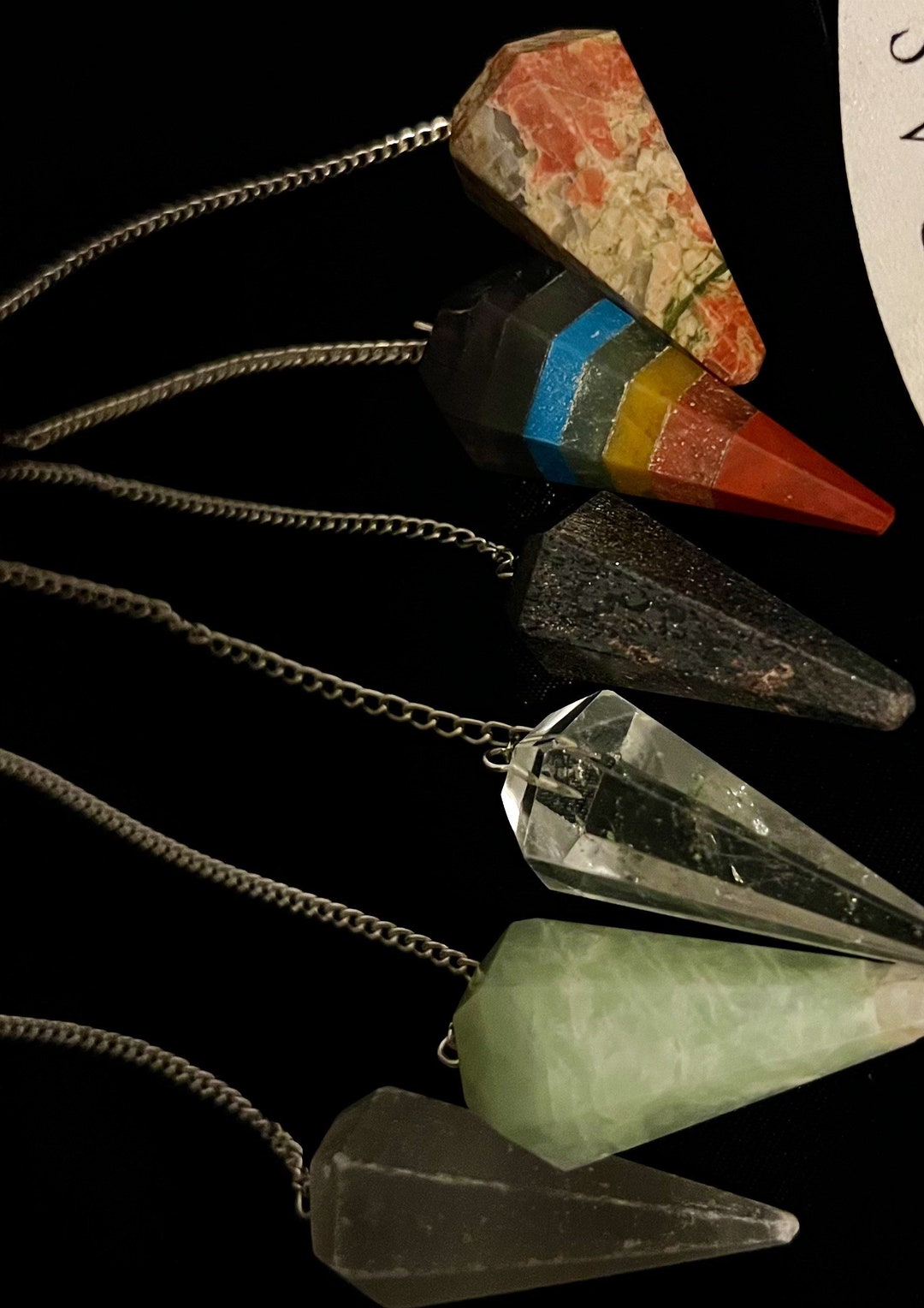 Crystal Pendulum. Divination Tool. Spirit Communication. - Etsy