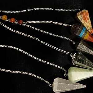Crystal Pendulum. Divination Tool. Spirit Communication. - Etsy