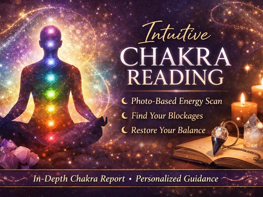 Intuitive Chakra Reading & Energy Balance Assessment - Etsy UK