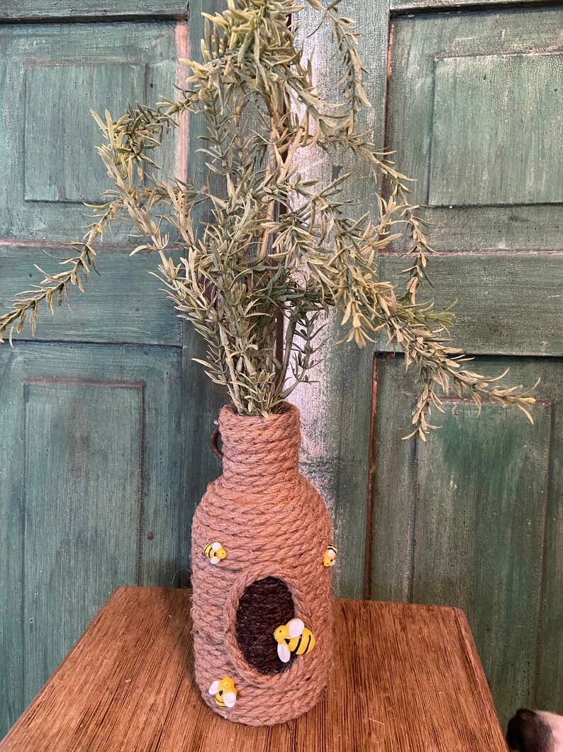 Beehive Vase, Bride to Bee Shower Centerpiece, First Bee Day Decor, Bee ...