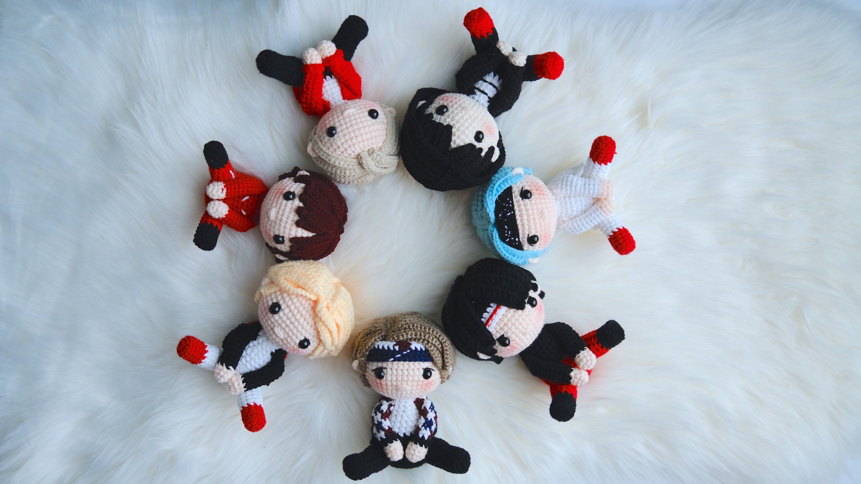 Crochet Pattern : Jimin K-pop Amigurumi - Etsy Canada