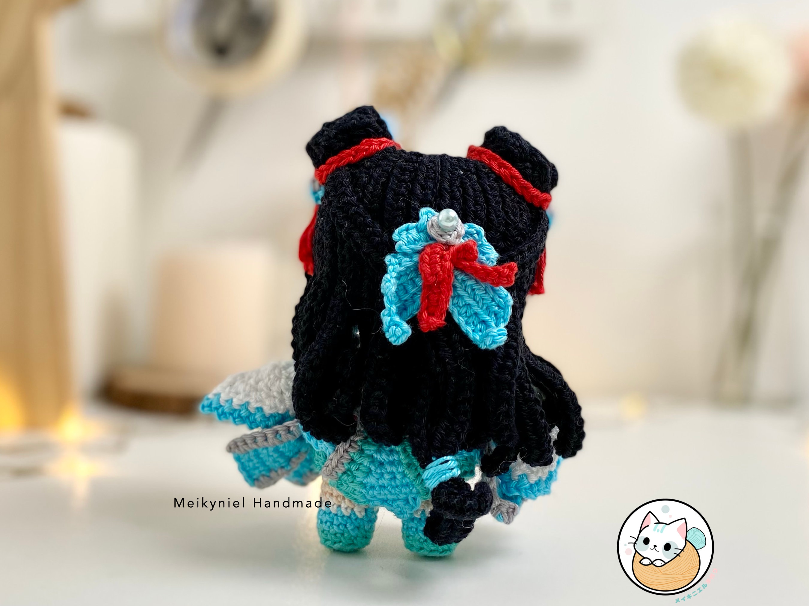 Crochet PDF Pattern : Chibi Amigurumi "kagura" - Etsy