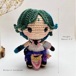 Crochet PDF Pattern : Chibi Amigurumi "xiao" - Etsy