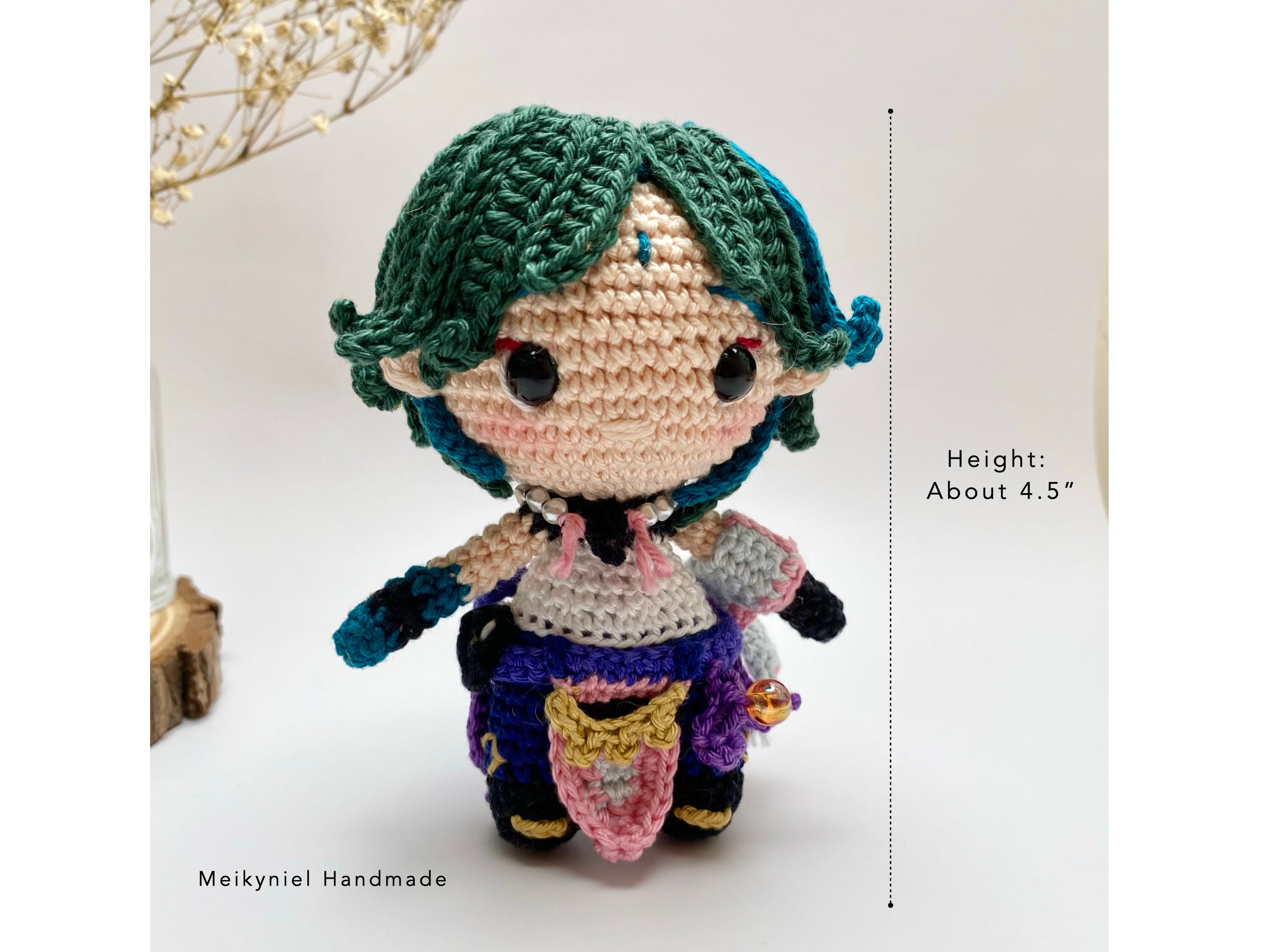 Crochet PDF Pattern : Chibi Amigurumi "xiao" - Etsy