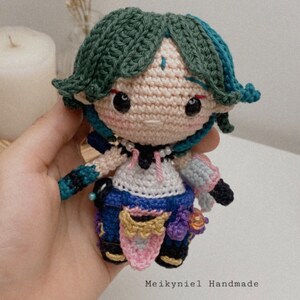 Crochet PDF Pattern : Chibi Amigurumi "xiao" - Etsy