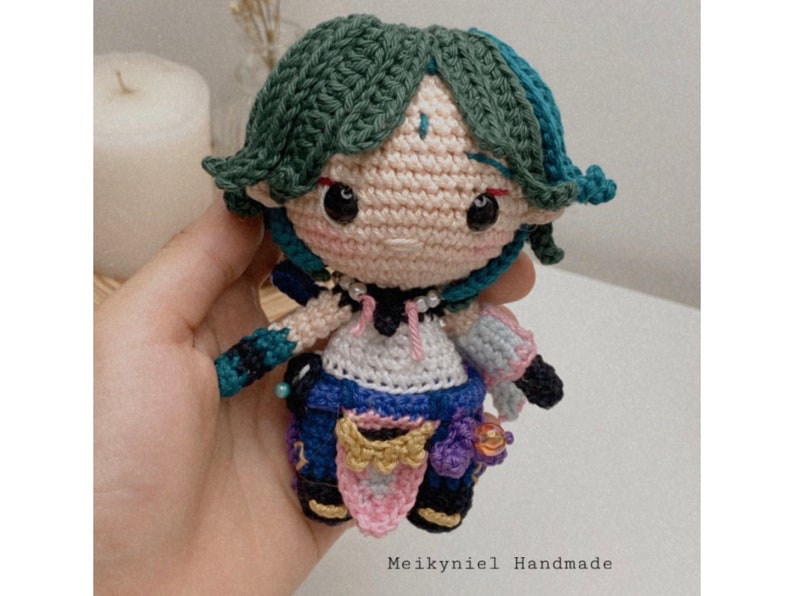 Crochet PDF Pattern : Chibi Amigurumi "xiao" - Etsy