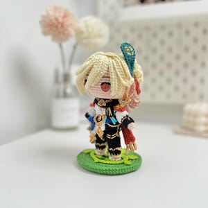 Crochet PDF Pattern: "kaveh" Chibi Amigurumi - Etsy