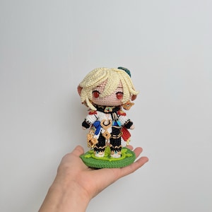 Crochet PDF Pattern: "kaveh" Chibi Amigurumi - Etsy