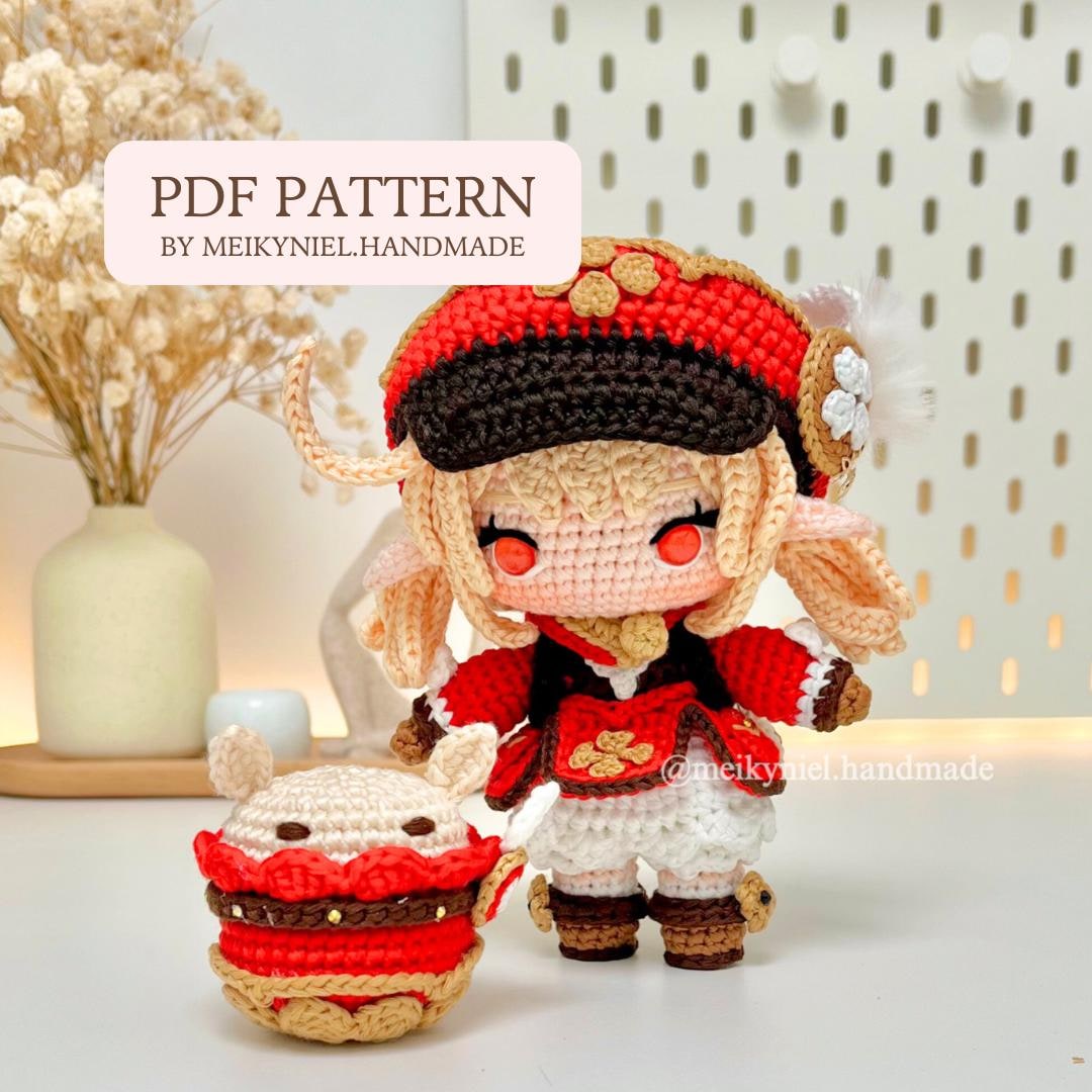 Patron PDF au crochet : Chibi Amigurumi « KLEE & Jumpy Dumpty » - Etsy ...