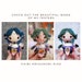 Crochet PDF Pattern : Chibi Amigurumi "xiao" - Etsy