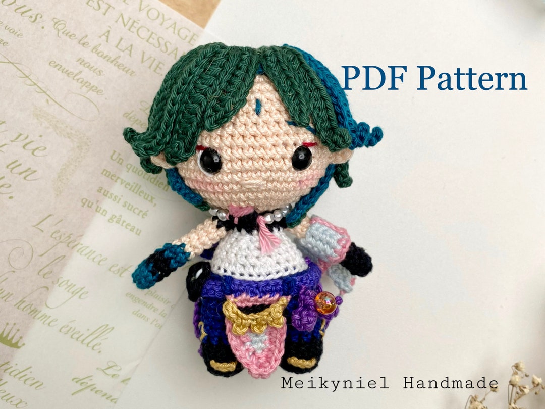 Crochet PDF Pattern : Chibi Amigurumi xiao - Etsy