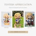 Crochet PDF Pattern: "kaveh" Chibi Amigurumi - Etsy
