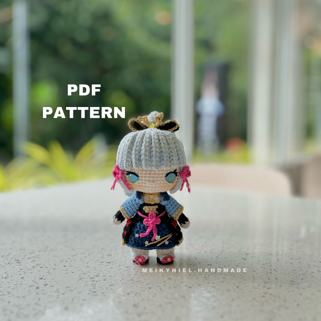Crochet PDF Pattern: ayaka Chibi Amigurumi - Etsy
