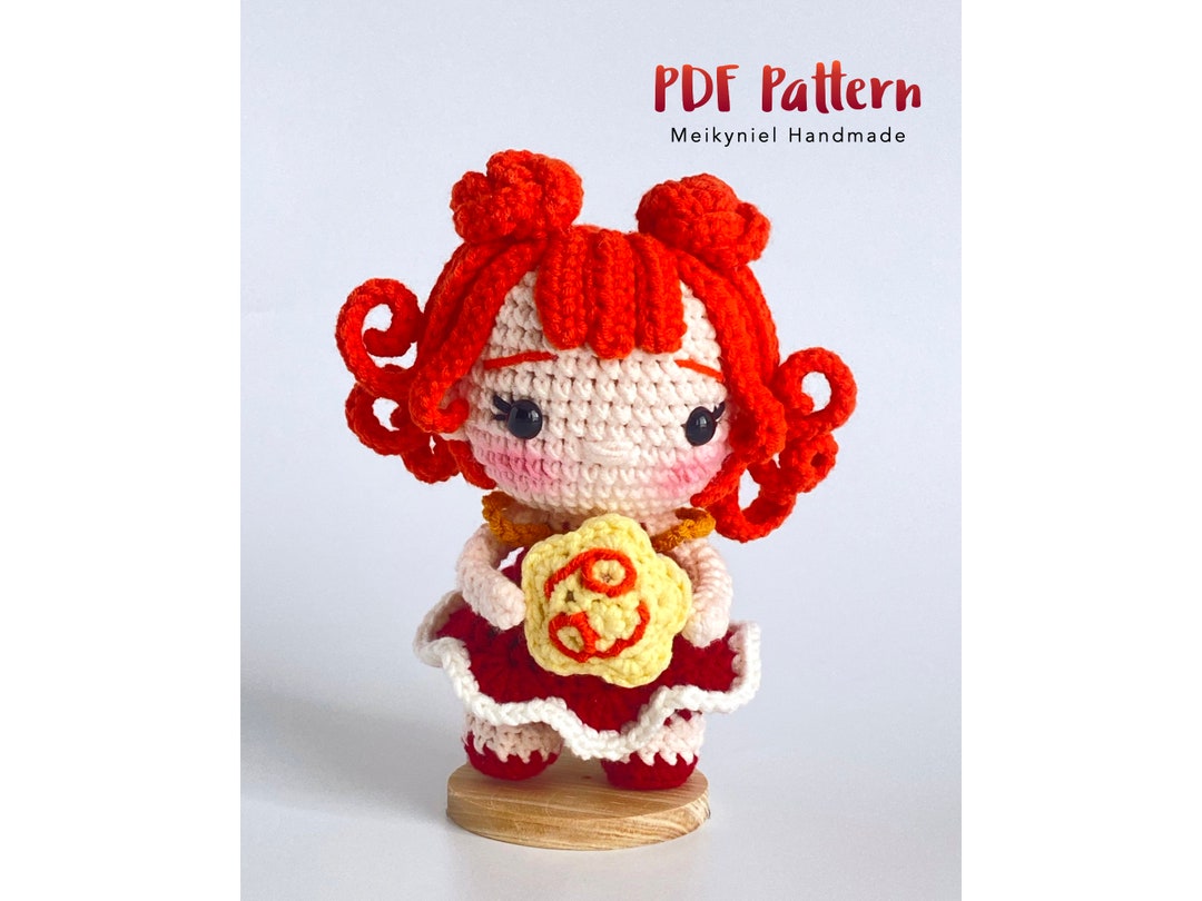Crochet PDF Pattern: Chibi Cancer Amigurumi Star Sign - Etsy