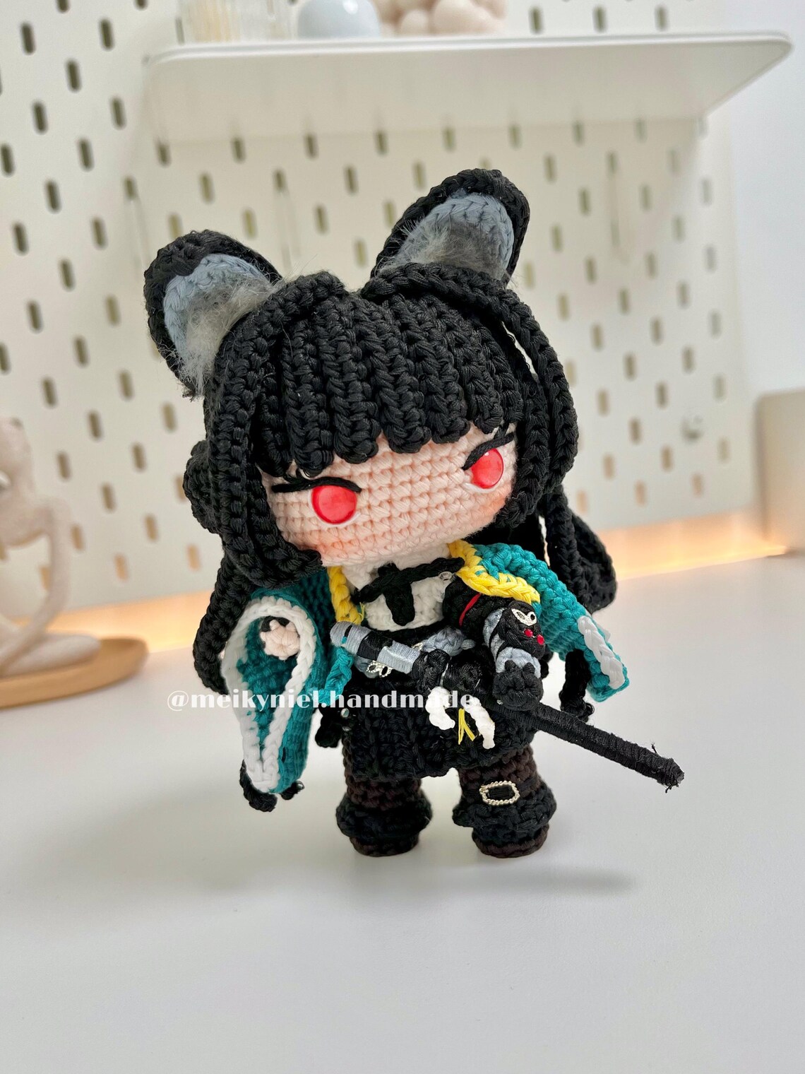 Crochet PDF Pattern: "miyabi" Chibi Amigurumi - Etsy