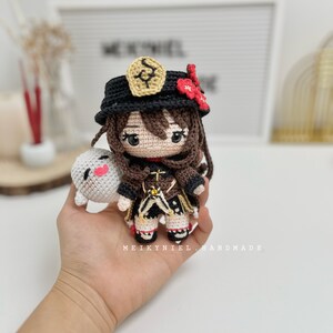 Crochet PDF Pattern: "hu Tao & Boo Tao" Chibi Amigurumi - Etsy
