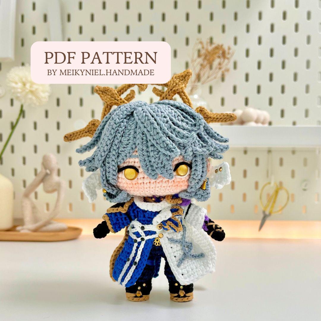 Crochet PDF Pattern: "sunday" Chibi Amigurumi - Etsy