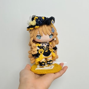 Crochet PDF Pattern: "navia" Chibi Amigurumi - Etsy