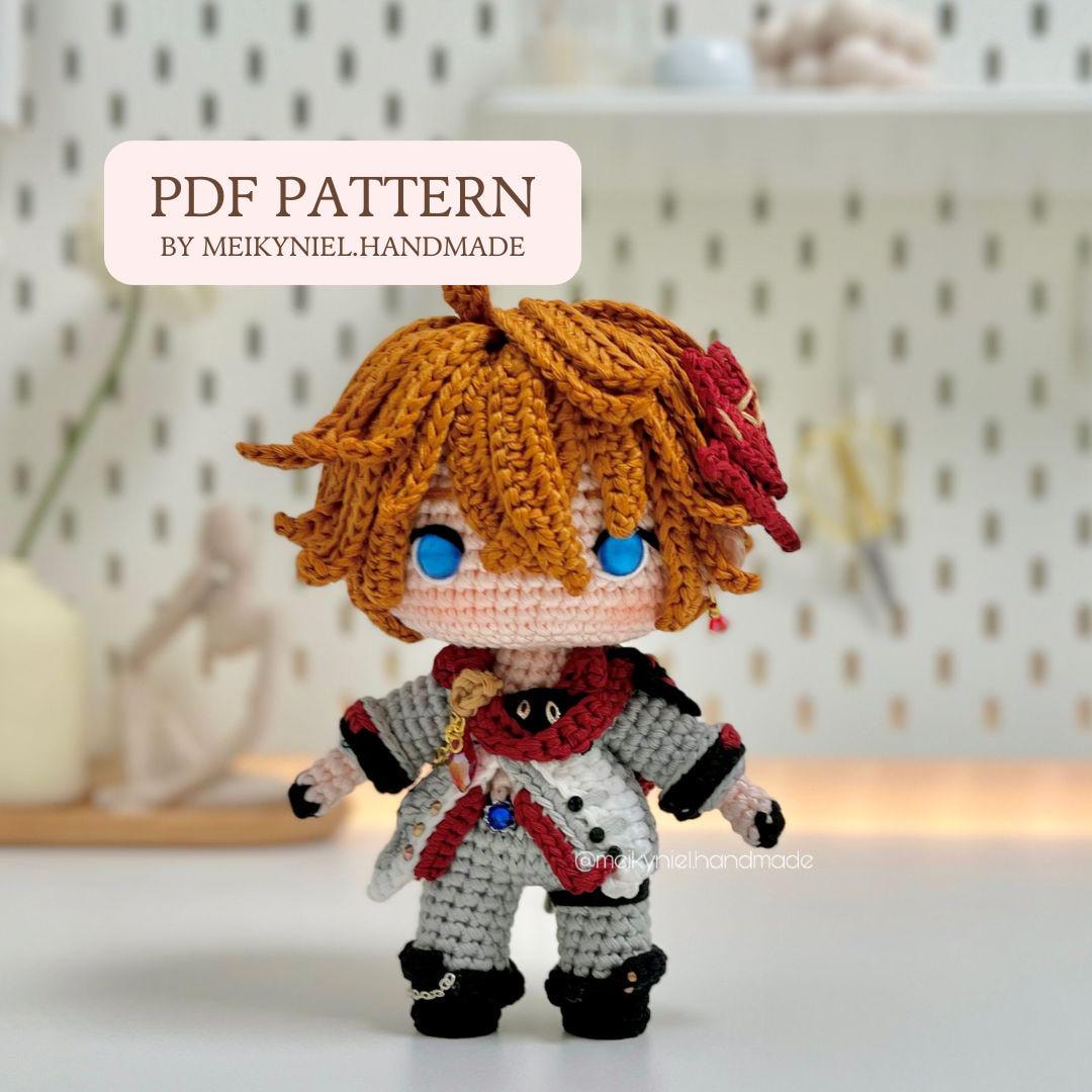 Crochet PDF Pattern: "childe" Chibi Amigurumi - Etsy