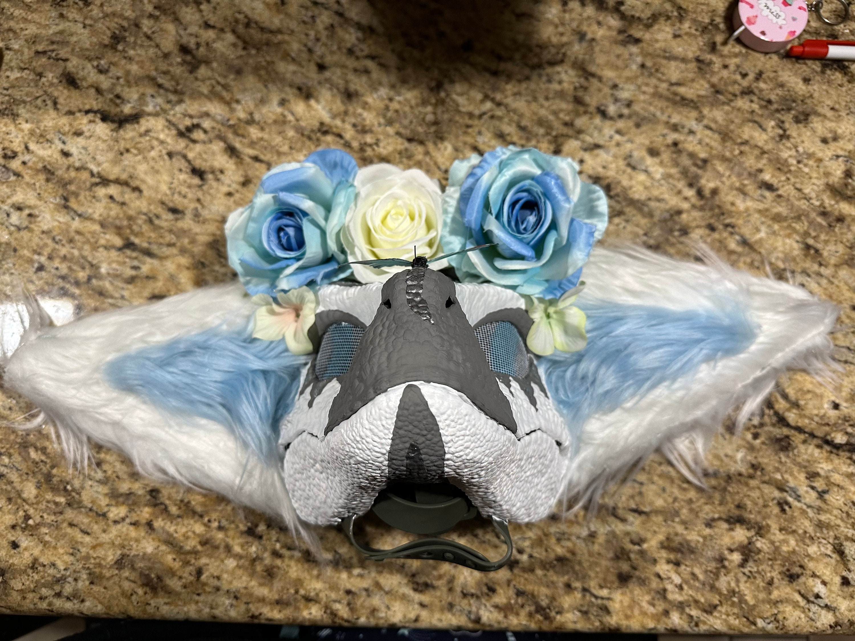 Dino Furry Mask (custom Order) - Etsy