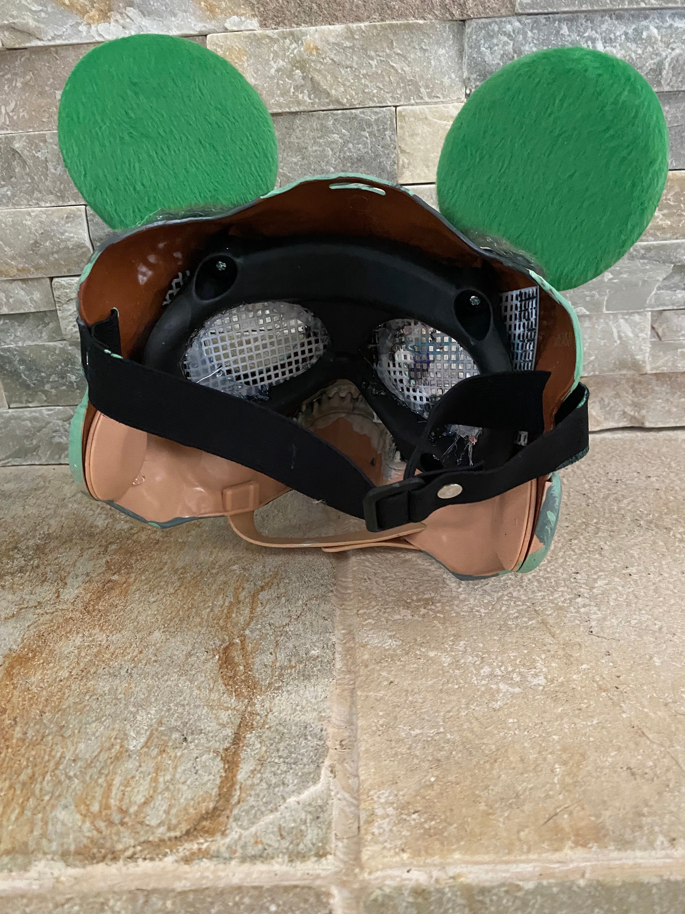 Pretend Play Frog furry Dino mask Toys Toys & Games etna.com.pe