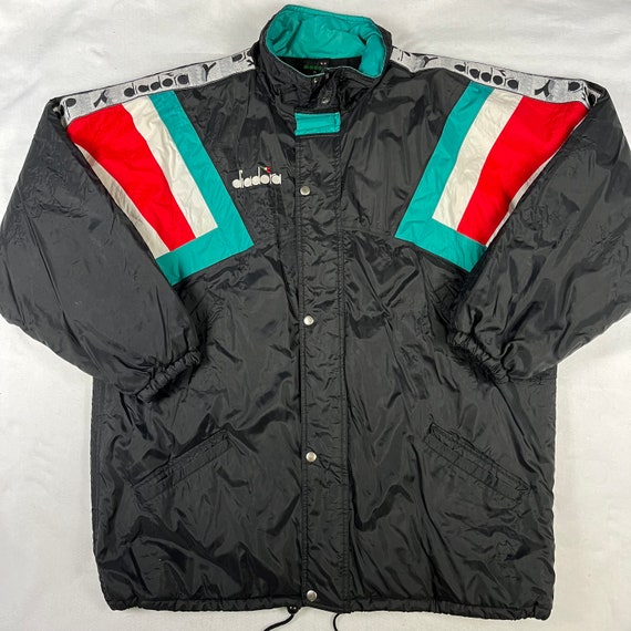 Giacca Diadora football coach vintage 90s ski - Gem